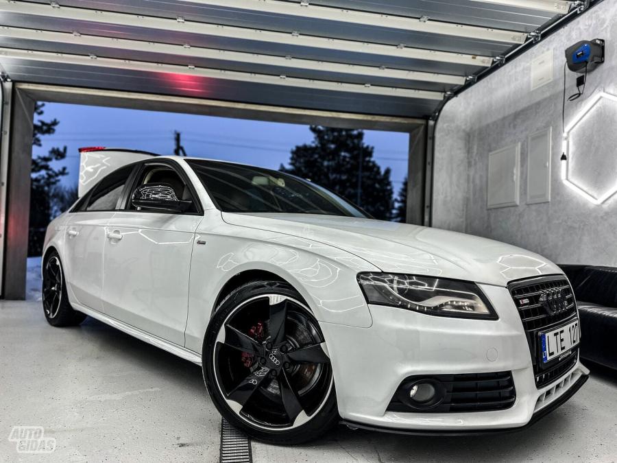 White Audi A4 2010 in Kaunas, with an engine capacity of 2.00 L and mileage of 380 thousand km for 6650 €, photo 5 on AUTOMOTO.COM.LV