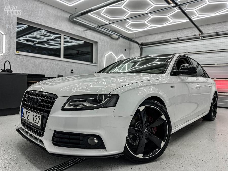 White Audi A4 2010 in Kaunas, with an engine capacity of 2.00 L and mileage of 380 thousand km for 6650 €, photo 7 on AUTOMOTO.COM.LV