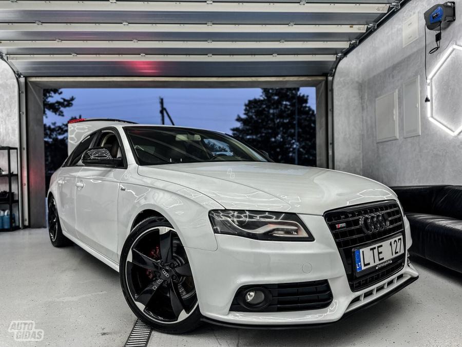 White Audi A4 2010 in Kaunas, with an engine capacity of 2.00 L and mileage of 380 thousand km for 6650 €, photo 10 on AUTOMOTO.COM.LV