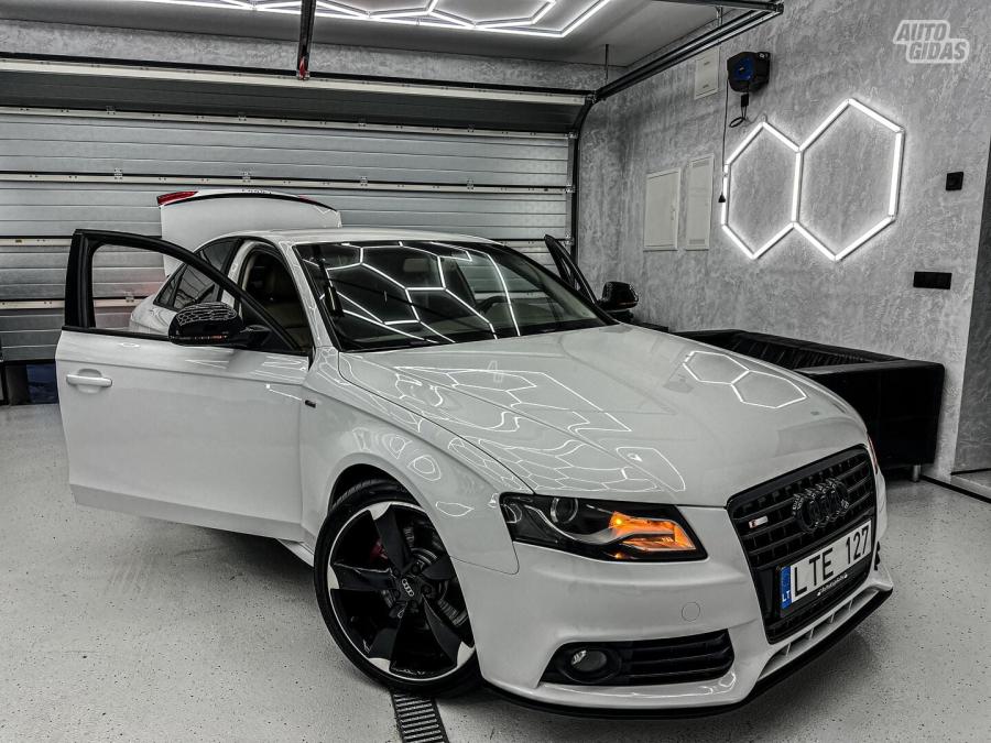 White Audi A4 2010 in Kaunas, with an engine capacity of 2.00 L and mileage of 380 thousand km for 6650 €, photo 13 on AUTOMOTO.COM.LV