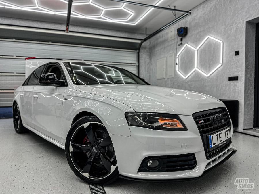 White Audi A4 2010 in Kaunas, with an engine capacity of 2.00 L and mileage of 380 thousand km for 6650 €, photo 15 on AUTOMOTO.COM.LV
