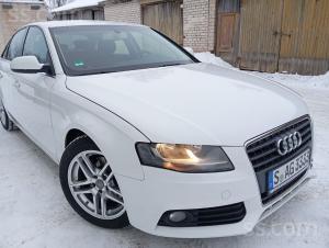 White Audi A4 2010 in Balvi, with an engine capacity of 2.00 L and mileage of 0 thousand km for 4950 €, photo 2 on AUTOMOTO.COM.LV