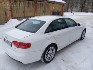 White Audi A4 2010 in Balvi, with an engine capacity of 2.00 L and mileage of 0 thousand km for 4950 €, photo 6 on AUTOMOTO.COM.LV