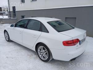 White Audi A4 2010 in Balvi, with an engine capacity of 2.00 L and mileage of 0 thousand km for 4950 €, photo 7 on AUTOMOTO.COM.LV
