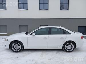 White Audi A4 2010 in Balvi, with an engine capacity of 2.00 L and mileage of 0 thousand km for 4950 €, photo 8 on AUTOMOTO.COM.LV