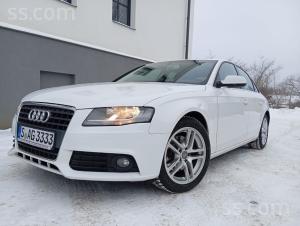 White Audi A4 2010 in Balvi, with an engine capacity of 2.00 L and mileage of 0 thousand km for 4950 €, photo 9 on AUTOMOTO.COM.LV
