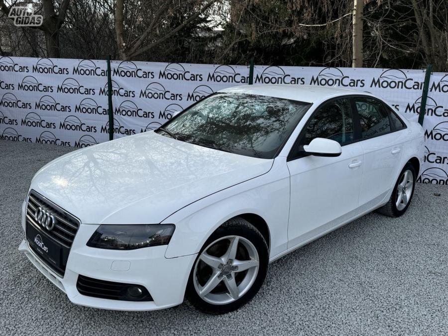 White Audi A4 2010 in Vilnius, with an engine capacity of 2.00 L and mileage of 246 thousand km for 5500 €, photo 1 on AUTOMOTO.COM.LV