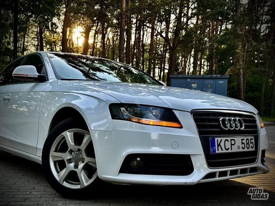 White Audi A4 2010 in Alytus, with an engine capacity of 2.70 L and mileage of 301 thousand km for 6850 €, photo 1 on AUTOMOTO.COM.LV