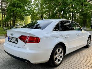 White Audi A4 2010 in Alytus, with an engine capacity of 2.70 L and mileage of 301 thousand km for 6850 €, photo 6 on AUTOMOTO.COM.LV