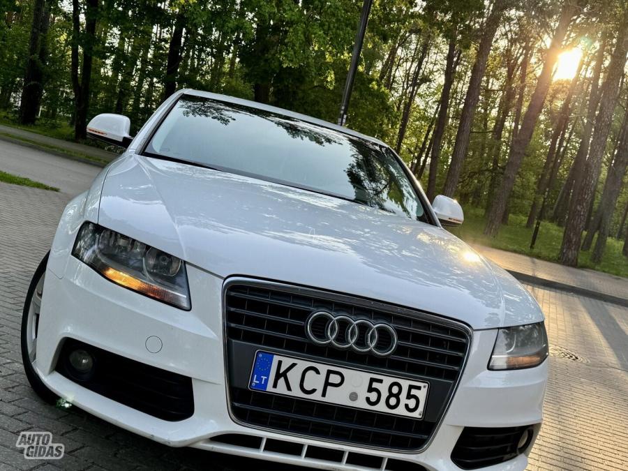 White Audi A4 2010 in Alytus, with an engine capacity of 2.70 L and mileage of 301 thousand km for 6850 €, photo 18 on AUTOMOTO.COM.LV