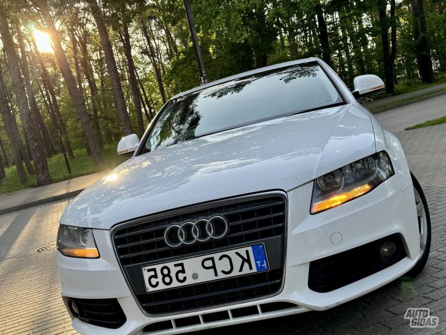 White Audi A4 2010 in Alytus, with an engine capacity of 2.70 L and mileage of 301 thousand km for 6850 €, photo 29 on AUTOMOTO.COM.LV