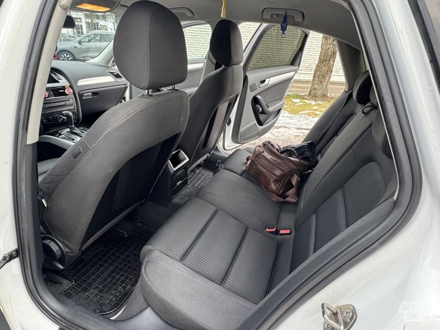 White Audi A4 2010 in Alytus, with an engine capacity of 2.70 L and mileage of 301 thousand km for 6850 €, photo 36 on AUTOMOTO.COM.LV