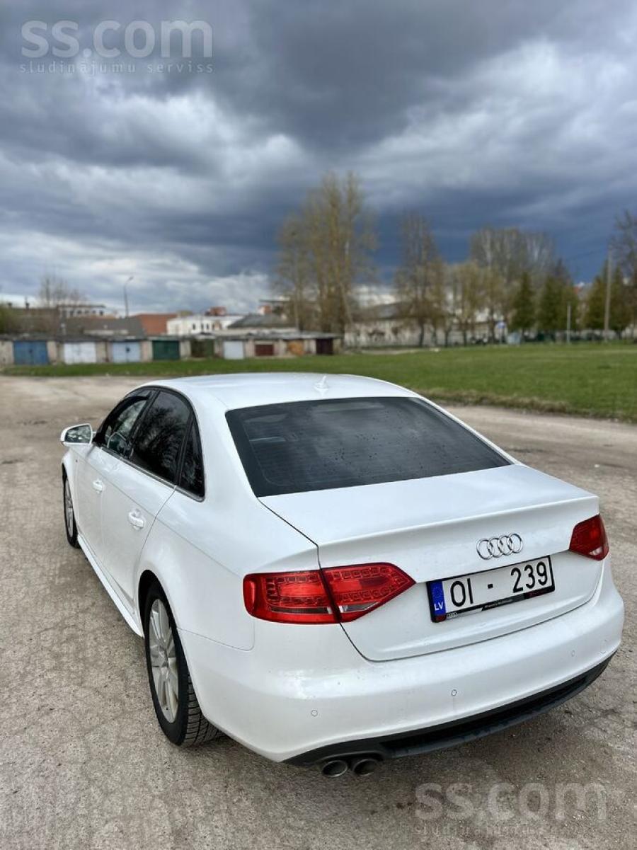 Balts Audi A4 2010 Rēzekne, ar dzinēja tilpumu 2.00 L un nobraukumu 430 tūkst. km par 5200 €, foto 5 vietnē AUTOMOTO.COM.LV