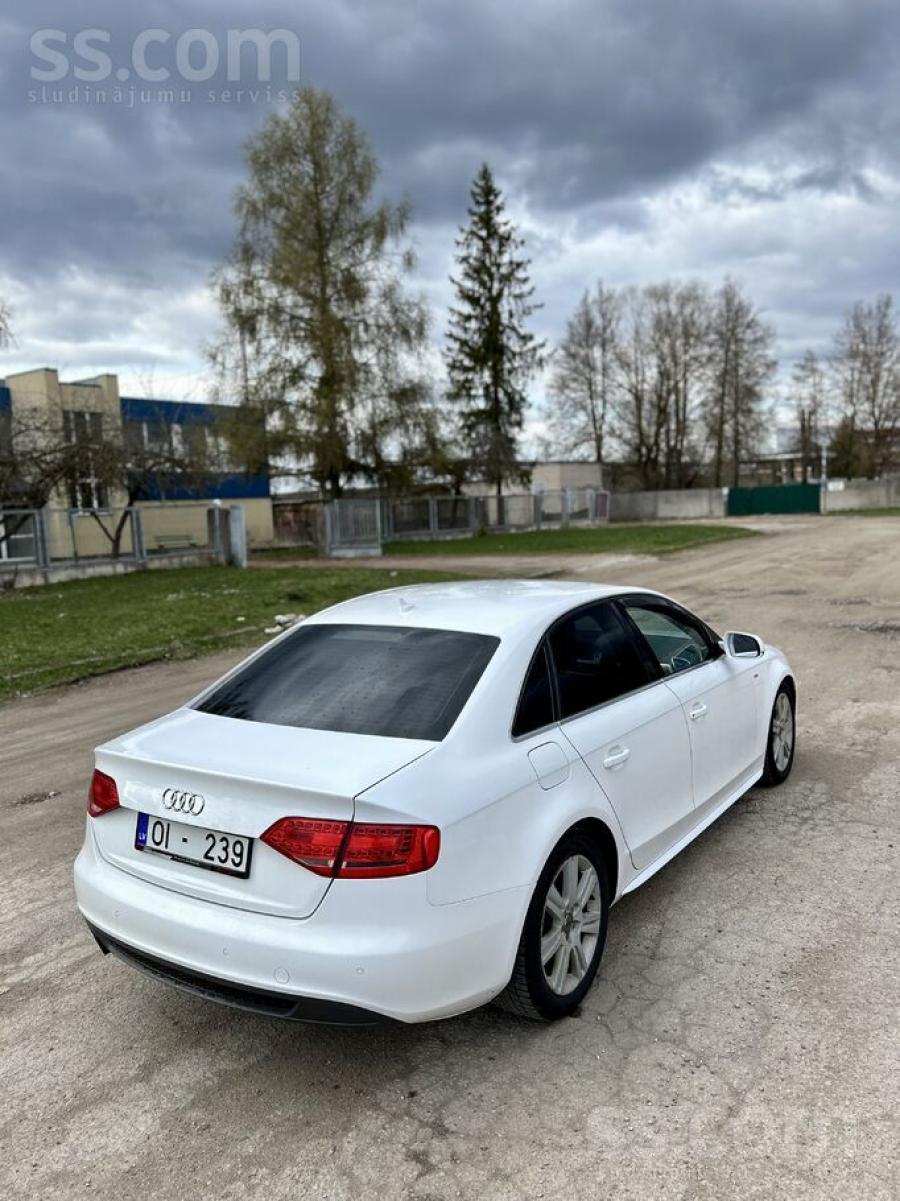 Balts Audi A4 2010 Rēzekne, ar dzinēja tilpumu 2.00 L un nobraukumu 430 tūkst. km par 5200 €, foto 6 vietnē AUTOMOTO.COM.LV