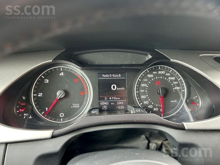 Balts Audi A4 2010 Rēzekne, ar dzinēja tilpumu 2.00 L un nobraukumu 430 tūkst. km par 5200 €, foto 12 vietnē AUTOMOTO.COM.LV