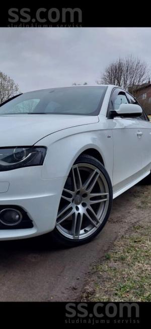 White Audi A4 2010 in Kraslava, with an engine capacity of 2.00 L and mileage of 0 thousand km for 5000 €, photo  on AUTOMOTO.COM.LV