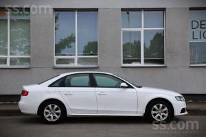 White Audi A4 2010 in Riga, with an engine capacity of 1.80 L and mileage of 277 thousand km for 5495 €, photo 4 on AUTOMOTO.COM.LV