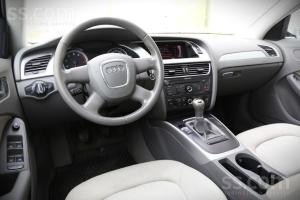White Audi A4 2010 in Riga, with an engine capacity of 1.80 L and mileage of 277 thousand km for 5495 €, photo 8 on AUTOMOTO.COM.LV