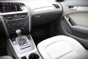 White Audi A4 2010 in Riga, with an engine capacity of 1.80 L and mileage of 277 thousand km for 5495 €, photo 9 on AUTOMOTO.COM.LV
