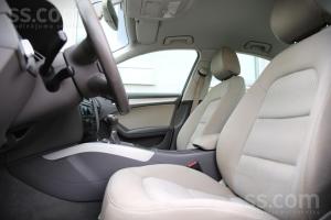 White Audi A4 2010 in Riga, with an engine capacity of 1.80 L and mileage of 277 thousand km for 5495 €, photo 12 on AUTOMOTO.COM.LV