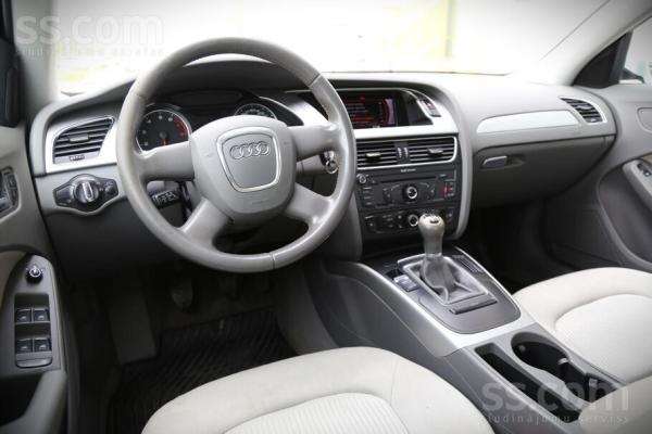 Balts Audi A4 2010 Rīga, ar dzinēja tilpumu 1.80 L un nobraukumu 277 tūkst. km par 5495 €, foto 7 vietnē AUTOMOTO.COM.LV