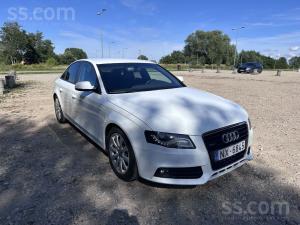 White Audi A4 2010 in Liepaja, with an engine capacity of 3.00 L and mileage of 306 thousand km for 8150 €, photo 3 on AUTOMOTO.COM.LV