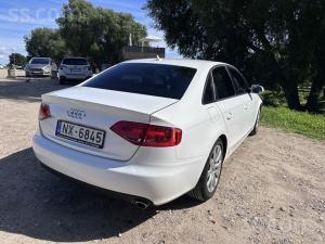 White Audi A4 2010 in Liepaja, with an engine capacity of 3.00 L and mileage of 306 thousand km for 8150 €, photo 4 on AUTOMOTO.COM.LV