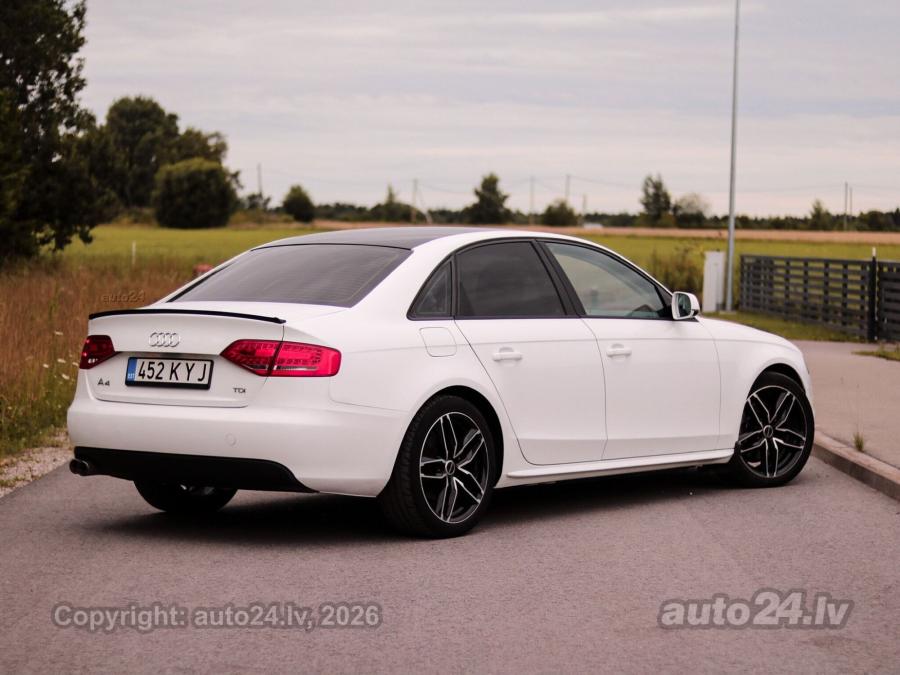Balts Audi A4 2010 Tallina, ar dzinēja tilpumu 2.00 L un nobraukumu 320 tūkst. km par 4850 €, foto 13 vietnē AUTOMOTO.COM.LV