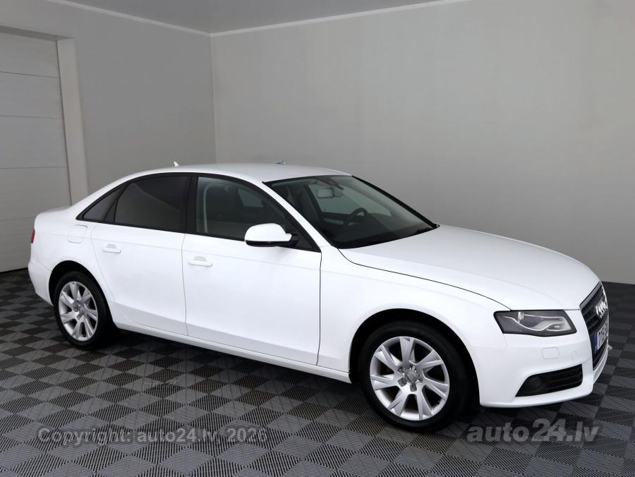 White Audi A4 2010 in Tallinn, with an engine capacity of 2.00 L and mileage of 284 thousand km for 3999 €, photo 1 on AUTOMOTO.COM.LV
