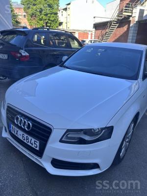 Balts Audi A4 2010 Liepāja, ar dzinēja tilpumu 3.00 L un nobraukumu 304 tūkst. km par 7950 €, foto  vietnē AUTOMOTO.COM.LV