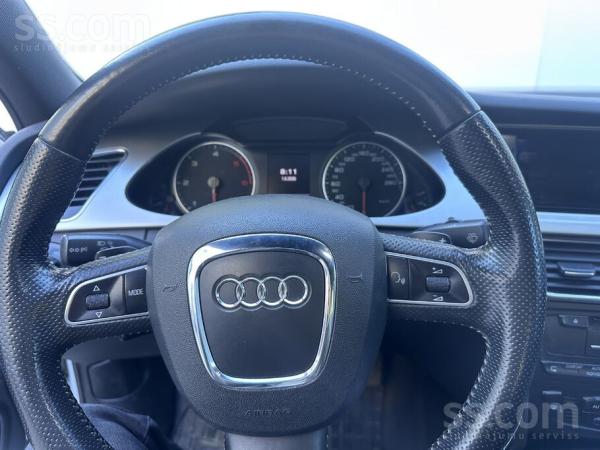 White Audi A4 2010 in Liepaja, with an engine capacity of 3.00 L and mileage of 304 thousand km for 7950 €, photo 3 on AUTOMOTO.COM.LV
