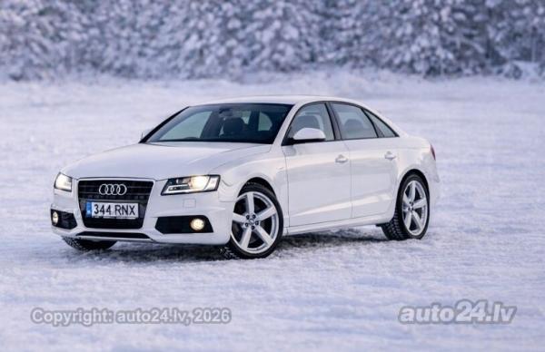 White Audi A4 2011 in Tallinn, with an engine capacity of 2.00 L and mileage of 180 thousand km for 10500 €, photo 1 on AUTOMOTO.COM.LV
