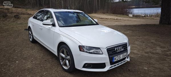 White Audi A4 2011 in Vilnius, with an engine capacity of 2.00 L and mileage of 242 thousand km for 6500 €, photo 2 on AUTOMOTO.COM.LV