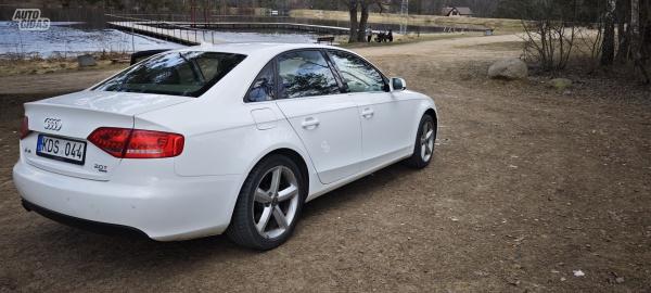 White Audi A4 2011 in Vilnius, with an engine capacity of 2.00 L and mileage of 242 thousand km for 6500 €, photo 3 on AUTOMOTO.COM.LV