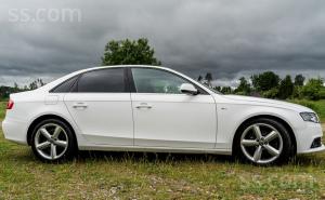 White Audi A4 2011 in Riga, with an engine capacity of 2.00 L and mileage of 255 thousand km for 8500 €, photo 5 on AUTOMOTO.COM.LV