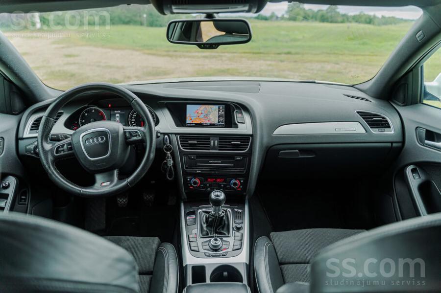 White Audi A4 2011 in Riga, with an engine capacity of 2.00 L and mileage of 255 thousand km for 8500 €, photo 9 on AUTOMOTO.COM.LV