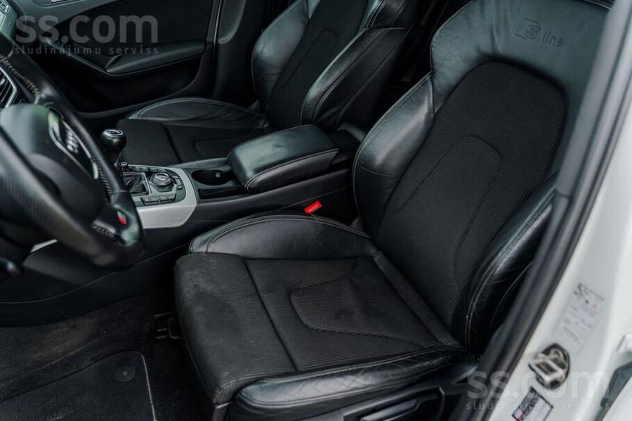 White Audi A4 2011 in Riga, with an engine capacity of 2.00 L and mileage of 255 thousand km for 8500 €, photo 14 on AUTOMOTO.COM.LV