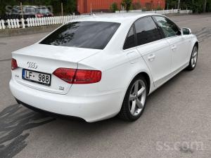 White Audi A4 2011 in Riga, with an engine capacity of 2.00 L and mileage of 0 thousand km for 8500 €, photo 6 on AUTOMOTO.COM.LV