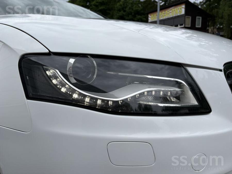 White Audi A4 2011 in Riga, with an engine capacity of 2.00 L and mileage of 0 thousand km for 8500 €, photo 17 on AUTOMOTO.COM.LV