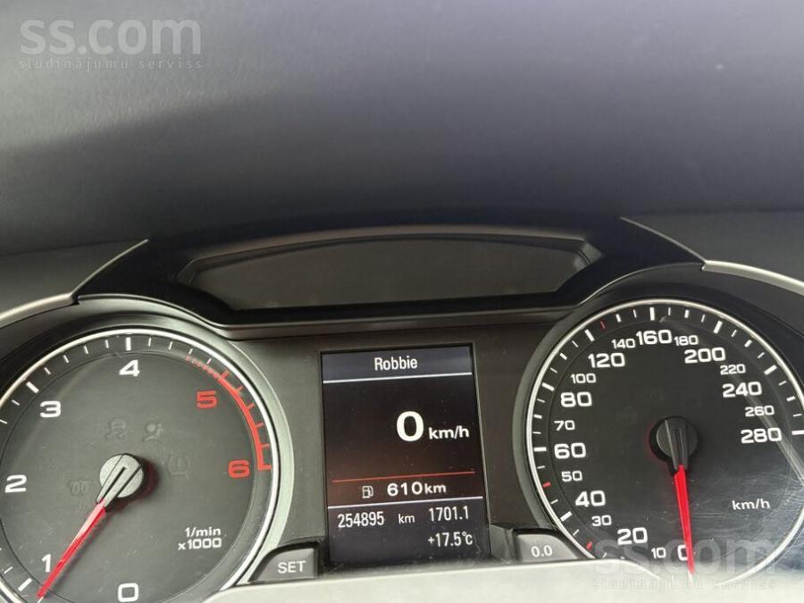 White Audi A4 2011 in Riga, with an engine capacity of 2.00 L and mileage of 0 thousand km for 8500 €, photo 24 on AUTOMOTO.COM.LV