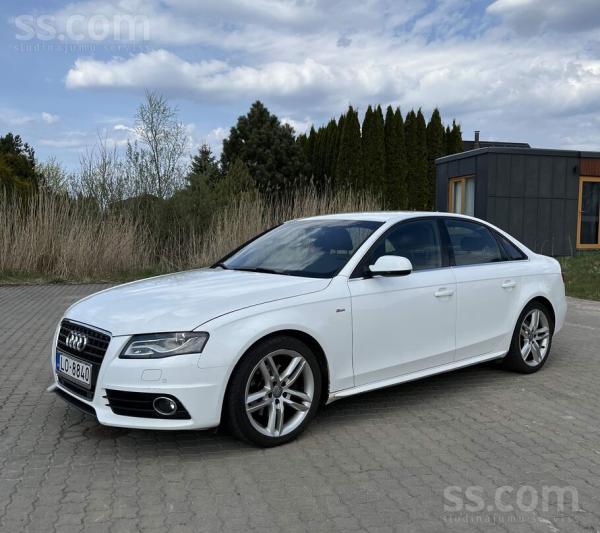White Audi A4 2011 in Riga, with an engine capacity of 1.80 L and mileage of 190 thousand km for 8500 €, photo 1 on AUTOMOTO.COM.LV