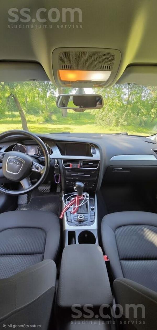 Balts Audi A4 2011 Rīga, ar dzinēja tilpumu 2.00 L un nobraukumu 295 tūkst. km par 5500 €, foto 4 vietnē AUTOMOTO.COM.LV