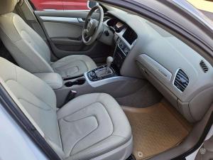 White Audi A4 2011 in Vilnius, with an engine capacity of 1.98 L and mileage of 172 thousand km for 5200 €, photo 18 on AUTOMOTO.COM.LV