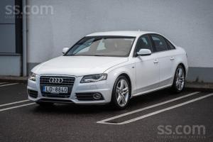 Balts Audi A4 2011 Rīga, ar dzinēja tilpumu 1.80 L un nobraukumu 192 tūkst. km par 7490 €, foto  vietnē AUTOMOTO.COM.LV
