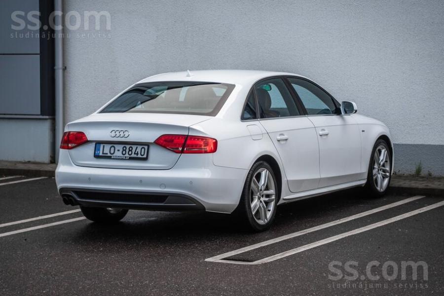 Balts Audi A4 2011 Rīga, ar dzinēja tilpumu 1.80 L un nobraukumu 192 tūkst. km par 7490 €, foto 6 vietnē AUTOMOTO.COM.LV
