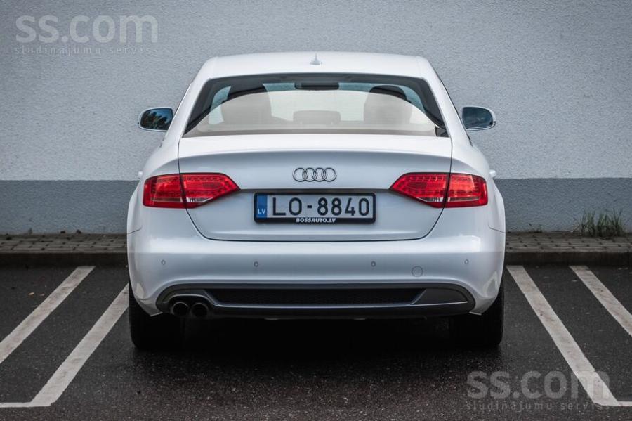 Balts Audi A4 2011 Rīga, ar dzinēja tilpumu 1.80 L un nobraukumu 192 tūkst. km par 7490 €, foto 7 vietnē AUTOMOTO.COM.LV