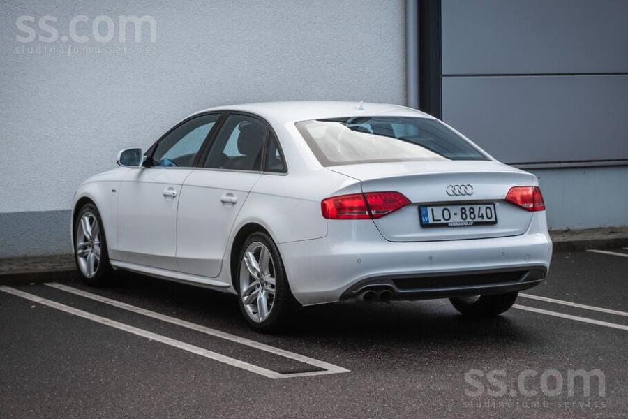 Balts Audi A4 2011 Rīga, ar dzinēja tilpumu 1.80 L un nobraukumu 192 tūkst. km par 7490 €, foto 8 vietnē AUTOMOTO.COM.LV