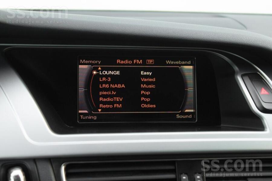 Balts Audi A4 2011 Rīga, ar dzinēja tilpumu 1.80 L un nobraukumu 192 tūkst. km par 7490 €, foto 26 vietnē AUTOMOTO.COM.LV