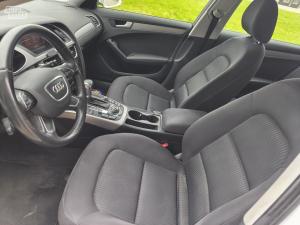 White Audi A4 2012 in Jurbarkas, with an engine capacity of 2.00 L and mileage of 272 thousand km for 6500 €, photo 9 on AUTOMOTO.COM.LV