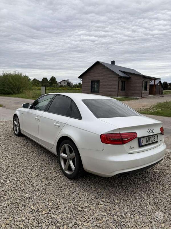 Balts Audi A4 2012 Panevēža, ar dzinēja tilpumu 1.97 L un nobraukumu 244 tūkst. km par 4200 €, foto 4 vietnē AUTOMOTO.COM.LV
